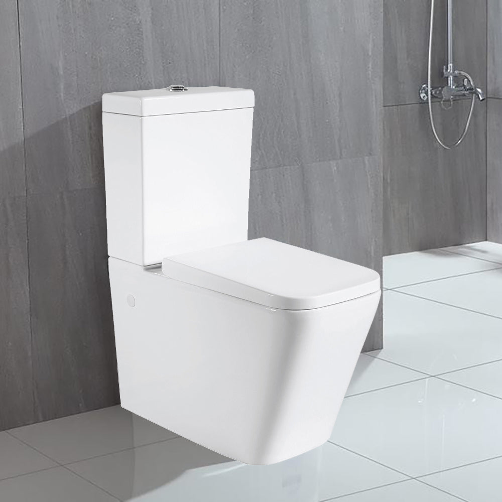 Back To Wall Rimless Toilet Suite Aura In Sydney | Bathroom Hub