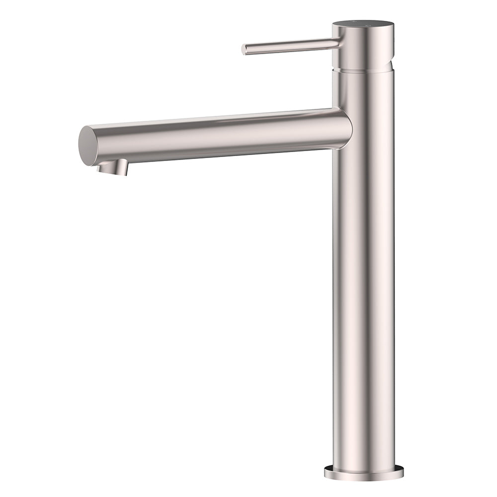 Otus Slimline SS Highrise Basin Mixer Stainless Steel PLC2004SS